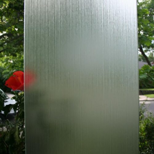 Verre Texturé et Verre Dépoli | Vitrerie Dorval